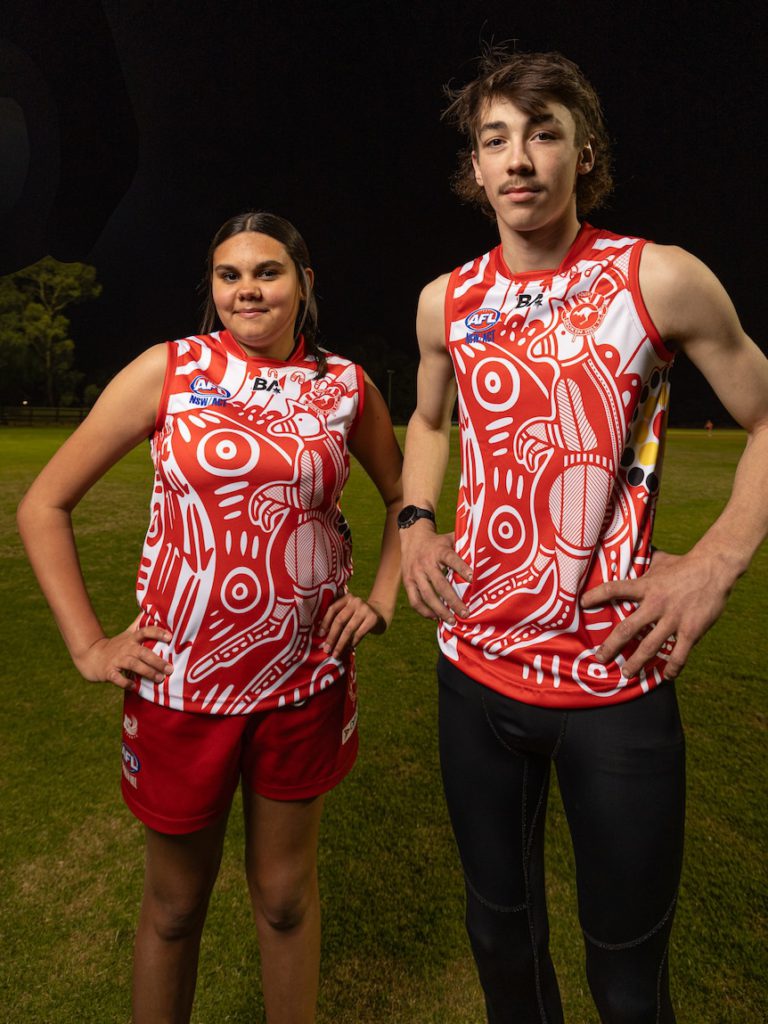 Rapper The Kid LAROI sponsors outback footy club’s Indigenous guernsey ...