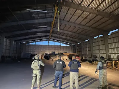 Workshop Used to Make Narco Tanks Raided in Sinaloa Cartel Territory in ...