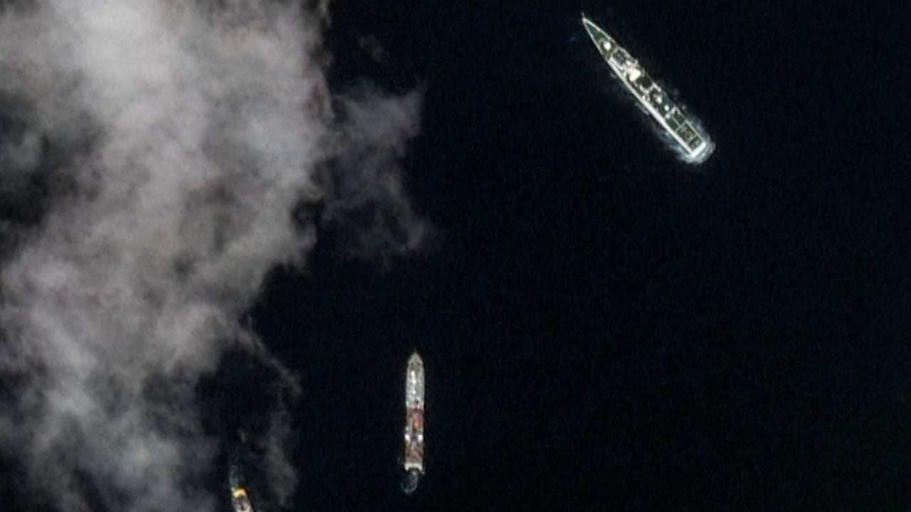 South China Sea: recording of Philippine deal for Second Thomas Shoal ...