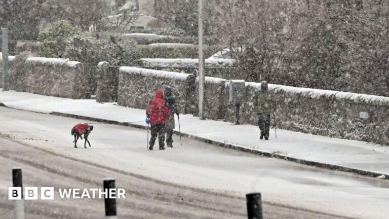 Snow and ice warnings issued by Met Office as sub-zero temperatures ...